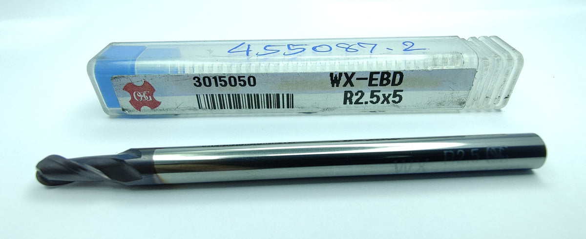 BALL EM.CARBIDE R2.5X5 (WX-EBD) "OSG" – ARCANA