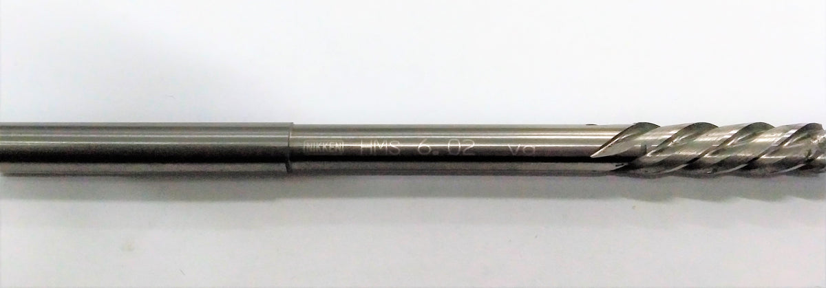 ดอกรีมเมอร์คาร์ไบด์(CARBIDE REAMER) DIA 6.02 "NIKKEN" – ARCANA